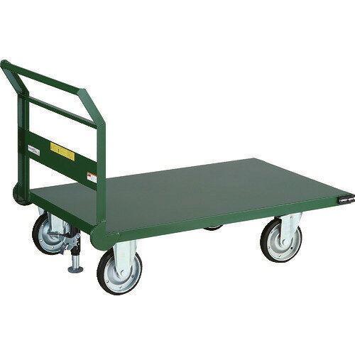 オレンジブック トラスコ中山　TRUSCOTRUSCO 鋼鉄製運搬車 1400X750 導電性キャスター Lストッパー付 〔品番:SH1LNESS〕[ 注番:7726341]特長●導電キャスターを採用で静電気を放出しやすくしました。用途●静...