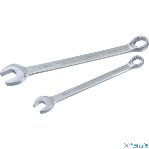 オレンジブック トラスコ中山　TRUSCOスエカゲ コンビネーションレンチ8mm 〔品番:4320080〕[ 注番:7742223]特長●メガネとスパナを合体させた片目片口レンチです。●スパナ部で早回し、メガネ部で本締めができます。用途●ボ...