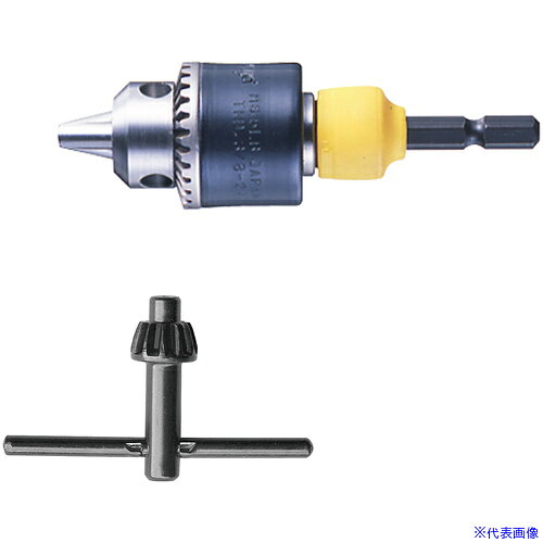 オレンジブック トラスコ中山　TRUSCOアネックス ドリルチャック 0.8〜6.5mm 〔品番:AKL230〕[ 注番:7744226]特長●折れに強い強靭六角シャンクを使用しています。●キー付きのスタンダードなドリルチャックです。●充電...