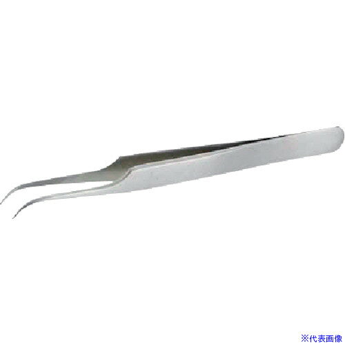 オレンジブック トラスコ中山　TRUSCOENGINEER ピンセット(J型)曲りタイプ 120mm 〔品番:PT06〕[ 注番:7758529]特長●先端は高精度精密仕上げで、耐久性に優れています。●非磁性、耐酸性、耐食性に優れています。...