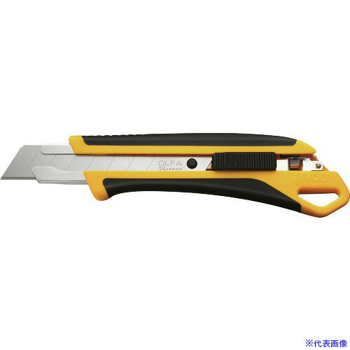 オレンジブック トラスコ中山　TRUSCOOLFA エックスハイパーAL型(オートロック) 〔品番:225B〕[ 注番:7767072]特長●滑らず力のかけやすい形状を追求したXデザインラバーグリップです。●ワンタッチで刃が出せ、しっかりロ...