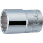 オレンジブック トラスコ中山　TRUSCOKo−ken 12角ソケット 対辺38 差込角12.7 全長47 〔品番:4405M38〕[ 注番:7776438]特長●ボルト/ナットに接する開口部（12角）はもちろんのこと、差し込み側の四角駆動...
