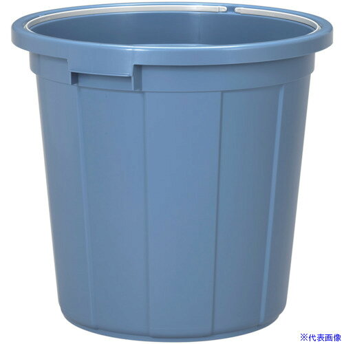 オレンジブック トラスコ中山　TRUSCOTONBO セレクトペールM−35本体 ブルー 〔品番:00079〕[ 注番:7790040]特長●本体側面の凸凹は強度を兼ね備え、ポリ袋止め付きです。用途●ゴミ箱仕様●色：ブルー●間口(mm)：4...
