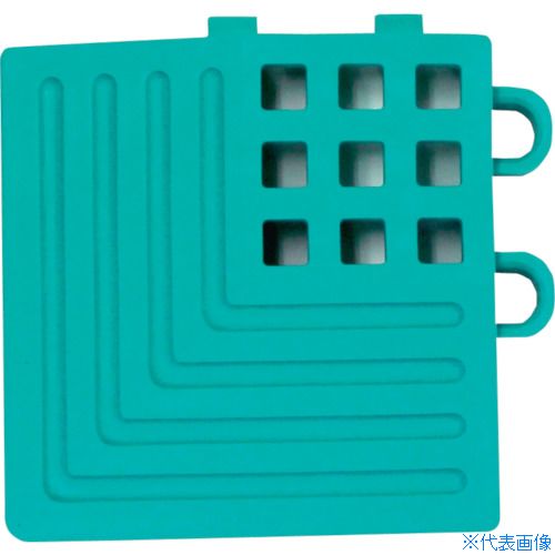 オレンジブック トラスコ中山　TRUSCOテラモト タッチマット2専用ふち 角ふち 緑 〔品番:MR0646901〕[ 注番:7824904]特長●30cmタイプです。用途●タッチマット用ふち仕様●幅(mm)：75●長さ(mm)：75●タイ...