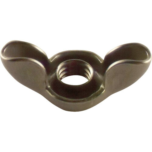 オレンジブック トラスコ中山　TRUSCOTRUSCO プレス蝶ナット 3種 ステンレス M8×1.25 10個入 〔品番:B720008〕[ 注番:7834063]特長●手で締められるナットです。仕様●呼び径：M8×1.25●羽根幅(mm...
