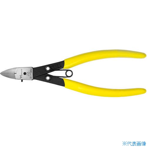 オレンジブック トラスコ中山　TRUSCOTTC KingTTC スリムニッパー ラウンドタイプ バネ付 全長153mm 〔品番:SNP145R〕[ 注番:7852231]特長●先端を細長くし、成型品やランナーに邪魔されずにゲート切りができ...