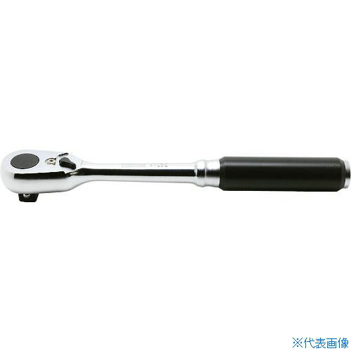 オレンジブック トラスコ中山　TRUSCOKo−ken 12.7mm差込 Z−EALラチェットハンドル 〔品番:4725Z〕[ 注番:7863551]特長●狭い箇所での使用を可能とするコンパクト設計です。●各部の精度を追求することにより優れ...