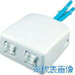 オレンジブック トラスコ中山　TRUSCOコーニング Cat6 RJ45モジュラージャック露出型アウトレットセット 2ポート 〔品番:VOLSMB2TK6〕[ 注番:7876793]特長●マグネット付でデスクなど金属面に取り付けが容易です。...