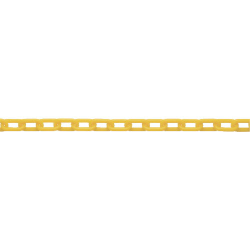 オレンジブック トラスコ中山　TRUSCOニッサチェイン プラスチックチェイン 黄 3mmX30M 〔品番:PW30YELLOW〕[ 注番:7896158]特長●軽くて鮮やかなチェーンです。用途●工場や建設現場等、立入禁止の警告を行いたい場...