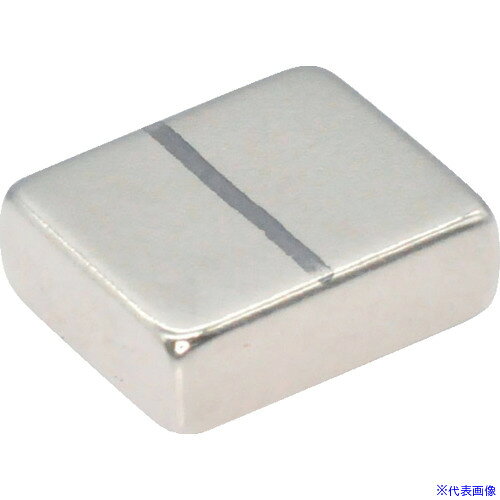 オレンジブック トラスコ中山　TRUSCOTRUSCO ネオジム磁石 角形 12mmX10mmX4mm 1個入 〔品番:TN1210K1P〕[ 注番:7921900]特長●磁石の中で最強の磁場をもつネオジム磁石です。用途●センサーやモーター...