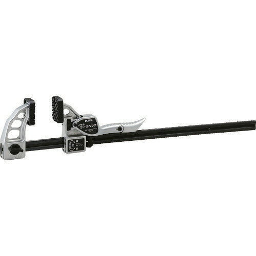 オレンジブック トラスコ中山　TRUSCOKDS バークランプ メタルワークベンチ450 〔品番:MWB450〕[ 注番:7956622]特長●締付け力調整スクリュー付です。●曲がりにくい堅牢な金属製バーです。●固定用金具で簡易バイスにも可...