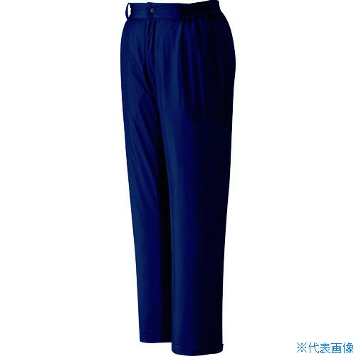 オレンジブック トラスコ中山　TRUSCOミドリ安全 ベルデクセル 防寒スラックス ネイビー S 〔品番:VE1017SITAS〕[ 注番:7960247]特長●動きやすさと軽量性が、作業性を高めるベルデクセルの防寒服です。●後腰部にストレ...