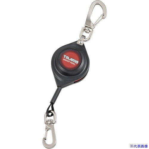 オレンジブック トラスコ中山　TRUSCOタジマ スマートリール10 〔品番:AZSMR10〕[ 注番:7962789]特長●垂れたロープが引っ掛かる危険がなく移動しやすい自動巻取り式です。●引き出した長さでロープが自動ロックされるワンウェ...