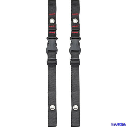 オレンジブック トラスコ中山　TRUSCOタジマ ハーネス用腿ベルトハンガー 〔品番:MHG〕[ 注番:7965664]特長●好きな高さに調整可能です。●装着が簡単なワンタッチバックルです。●ももベルトの内垂れを解消します。仕様●色：黒●幅...