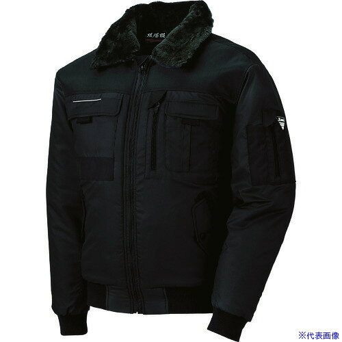 オレンジブック トラスコ中山　TRUSCOXEBEC 222 現場服 防寒ブルゾン M 黒 〔品番:22290M〕[ 注番:7996021]特長●見た目の格好良さと抜群の防寒性、過酷な環境でも快適な防寒服です。用途●現場作業用。仕様●色：ブ...