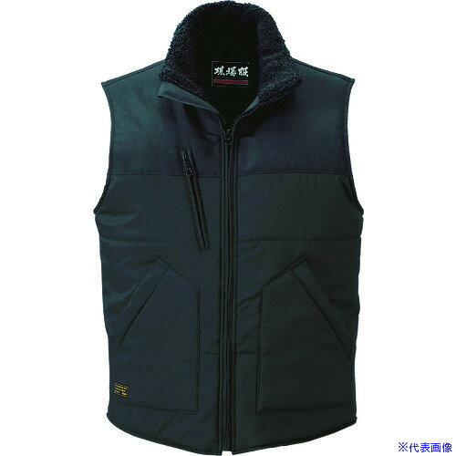 オレンジブック トラスコ中山　TRUSCOXEBEC 223 現場服 防寒ベスト 3L 黒 〔品番:223903L〕[ 注番:7996110]特長●見た目の格好良さと抜群の防寒性、過酷な環境でも快適な防寒服です。用途●現場作業用。仕様●色：...