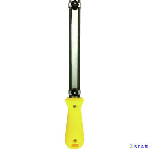 オレンジブック トラスコ中山　TRUSCOストロングツール チェンソーヤスリ やすり径φ4.0mm 〔品番:11766〕[ 注番:7997582]特長●切削刃とデプスゲージが同時に研磨できます。●簡単に目立てをするための目立て角度線(30度...