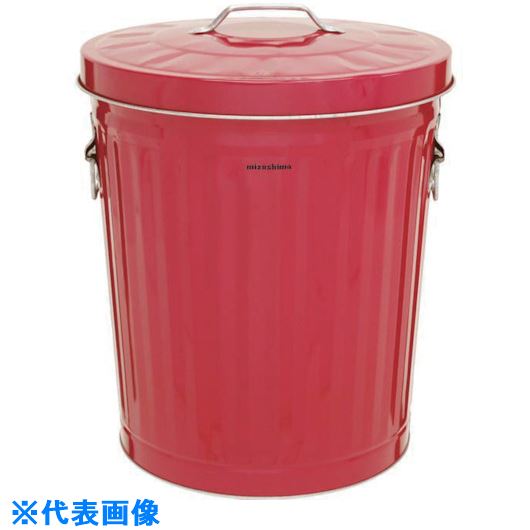 オレンジブック トラスコ中山　TRUSCOミヅシマ ダストBOX33 レッド 〔品番:3670331〕[ 注番:8020869]特長●リビングやキッチン、サニタリー等のあらゆる生活空間で使用可能な屑入れです●サビに強く耐久性に優れています用...