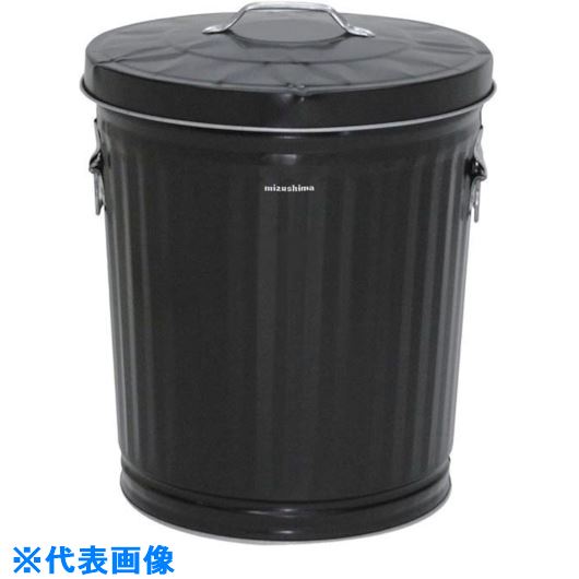 オレンジブック トラスコ中山　TRUSCOミヅシマ ダストBOX33 ブラック 〔品番:3670333〕[ 注番:8020871]特長●リビングやキッチン、サニタリー等のあらゆる生活空間で使用可能な屑入れです●サビに強く耐久性に優れています...