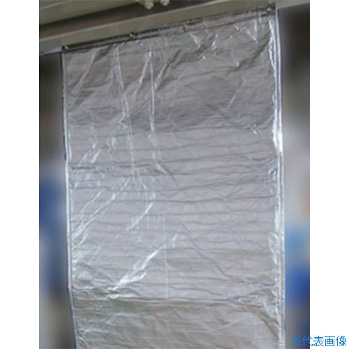 オレンジブック トラスコ中山　TRUSCO菊地 両面アルミガラスクロス耐炎フェルト縫製品90×90 〔品番:DAGH090090〕[ 注番:8050933]特長●耐熱、遮熱、断熱、保温性に優れています。●両面アルミで毛羽立たない、粉塵などが...