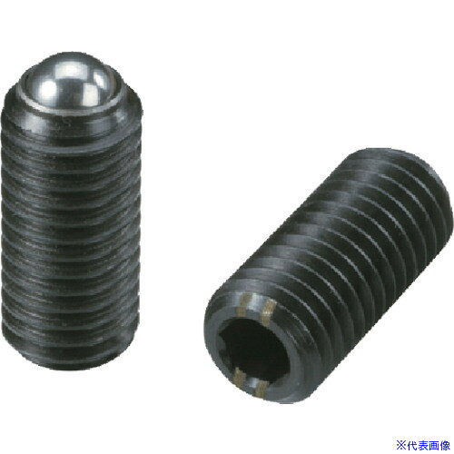 オレンジブック トラスコ中山　TRUSCOkipp 六角穴ボールプランジャー ねじ径M16×2.0 〔品番:BSTH16A〕[ 注番:8055826]特長●ネジ部本体にスプリングを内蔵し、押し圧によってボールをストロークし位置決めします。仕...