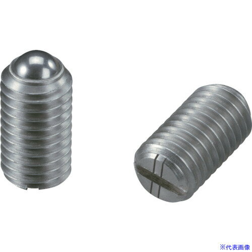 オレンジブック トラスコ中山　TRUSCOkipp ボールプランジャー ねじ径M20×2.50 〔品番:BSUH20〕[ 注番:8055856]特長●ネジ部本体にスプリングを内蔵し、押し圧によってボールをストロークし位置決めします。仕様●荷...