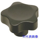 オレンジブック トラスコ中山　TRUSCOELESA スターフィッシュノブ 外径50mm ねじ径M10×1.5 〔品番:SFK50B〕[ 注番:8058986]特長●汚れの目詰まりがないフラット形状です。●頻繁に洗浄が必要とされる設備等に最...