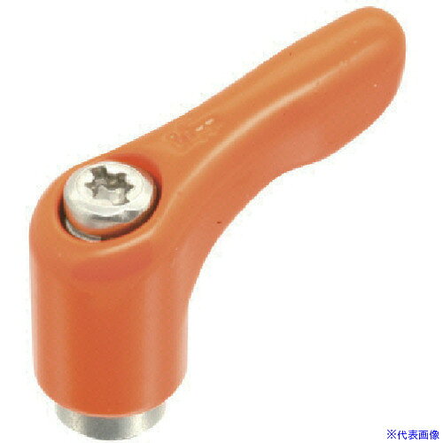 オレンジブック トラスコ中山　TRUSCOkipp ミニクランプレバー(SUS製) 〔品番:MKF3OGSUS〕[ 注番:8060889]特長●半径(30mm)の回転でクランプできます。仕様仕様2●ミニクランプレバー(SUS製)材質/仕上●...