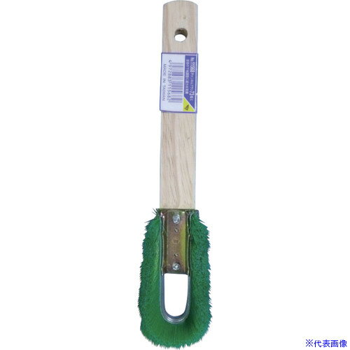 オレンジブック トラスコ中山　TRUSCOKOWA SU型塩ビチャンネルブラシ#73 〔品番:11568〕[ 注番:8065851]特長●U字型2列タイプです。用途●下地調整。仕様●毛材：塩ビ●行数(行)：2●線径(mm)：0.2●植付(m...