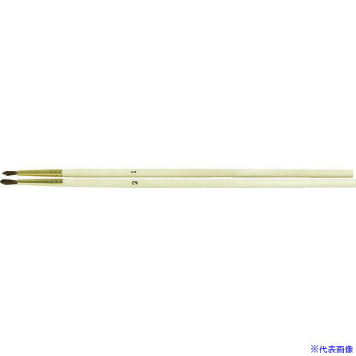 オレンジブック トラスコ中山　TRUSCOKOWA 点付筆セット OCTAGON 1号・2号 〔品番:11653〕[ 注番:8065887]特長●用途に合わせた筆セットです。●刷毛塗りでは難しい細かい部分塗りに最適です。仕様●規格：1号・2...
