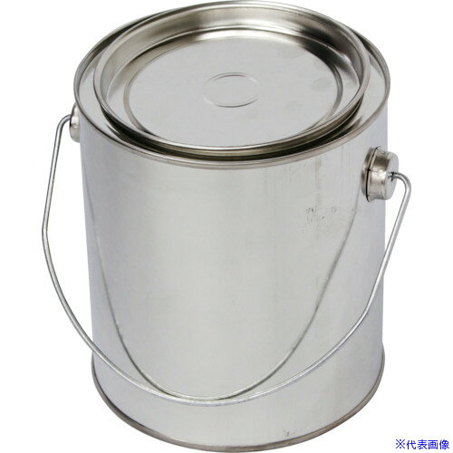 オレンジブック トラスコ中山　TRUSCOKOWA 空缶無地1L手付シングル 〔品番:11077〕[ 注番:8066303]特長●塗料の小分けに使用します。用途●容器として。仕様●容量(L)：1●外径(mm)：112●色：シルバー●タイプ：...