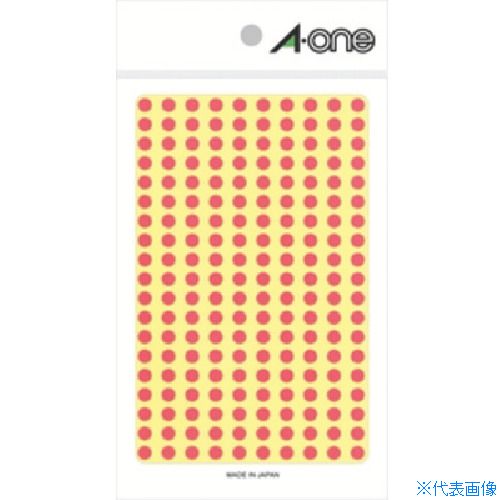 オレンジブック トラスコ中山　TRUSCO3M エーワン[[TM上]] カラーラベル 丸型 5mmΦ 桃 (9枚入) 〔品番:07068〕[ 注番:8066587]特長●豊富なカラーで識別に便利な丸型のラベルです。用途●グラフや分布図の作成...