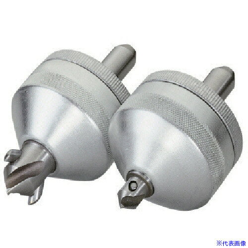 オレンジブック トラスコ中山　TRUSCOAsada 銅管用カラーリングヘッド13/8 〔品番:R50220〕[ 注番:8067791]特長●ドリルピットに特殊鋼製ピンを内蔵し、高精度の分岐加工ができます。●長寿命です。用途●Tドリル用カラ...