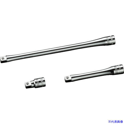 オレンジブック トラスコ中山　TRUSCOネプロス 6.3sq.エクステンションバー 差込角6.35mm 全長150mm 〔品番:NBE2150〕[ 注番:8070367]特長●差込角側はKTC独自のNパワーフィットを採用しています。●流線...