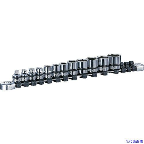 オレンジブック トラスコ中山　TRUSCOネプロス 9.5sq.ソケットセット(12コ組) 差込数9.5mm 6角 〔品番:NTB312A〕[ 注番:8070548]特長●接触面をより大きくすることで薄肉部への応力の集中を低減するNパワーフ...