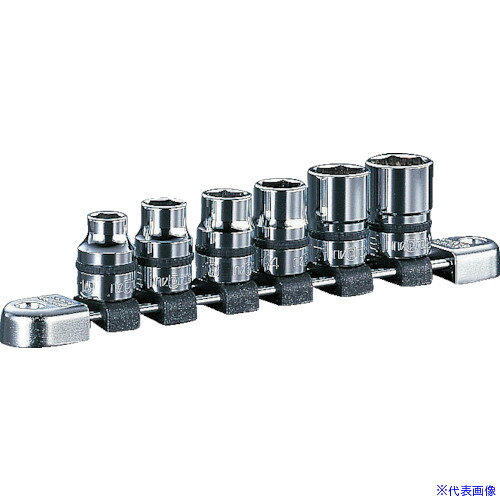 オレンジブック トラスコ中山　TRUSCOネプロス 12.7sq.ソケットセット［6コ組］ 〔品番:NTB406A〕[ 注番:8070566]特長●接触面をより大きくすることで薄肉部への応力の集中を低減するNパワーフィット形状を採用、ボルト...