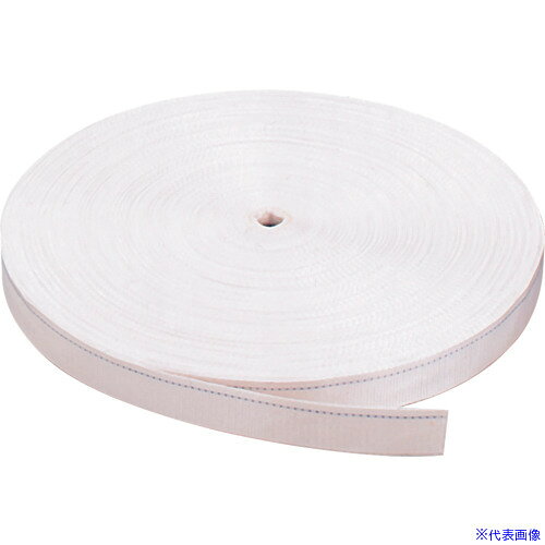 オレンジブック トラスコ中山　TRUSCOOH ベルト荷締機用パーツ タイトロンベルト 幅44mm×厚さ0.7mm 100m 〔品番:TKB441T100M〕[ 注番:8080843]特長●ベルトを使用するので、帯鉄、ワイヤロープに比べ荷物...