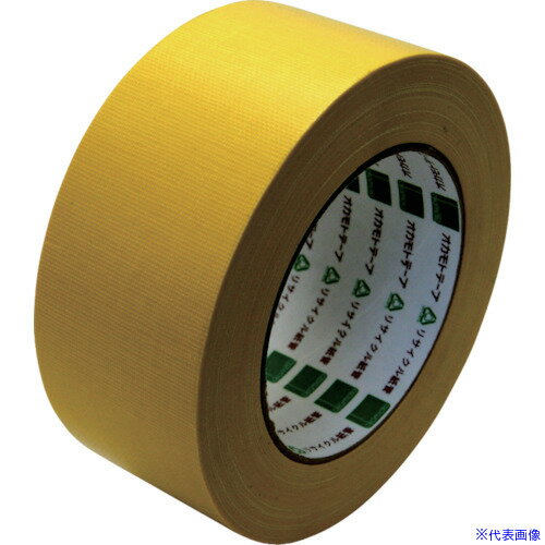 オレンジブック トラスコ中山　TRUSCOokamoto 布テープ NO111カラー 黄 50ミリ 〔品番:111Y50〕[ 注番:8080944]特長●手で簡単に切れますので作業効率がアップします。●糊厚があるので粗面によくなじみます。●...