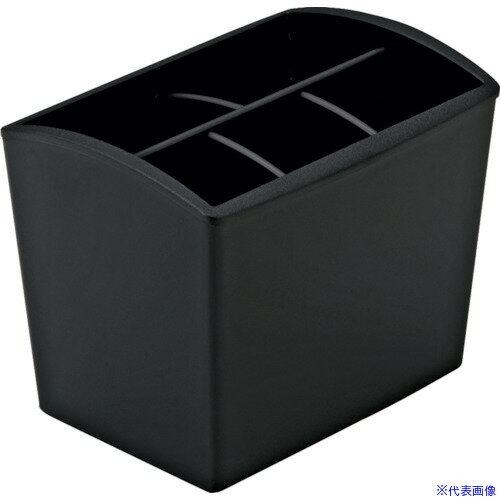 オレンジブック トラスコ中山　TRUSCOOP ペンスタンド 黒 PS−250−BK 〔品番:PS250BK〕[ 注番:8081985]特長●大型タイプでたっぷり収納できます。●底面はクッションでペン先を痛めません。仕様●幅(mm)：135...