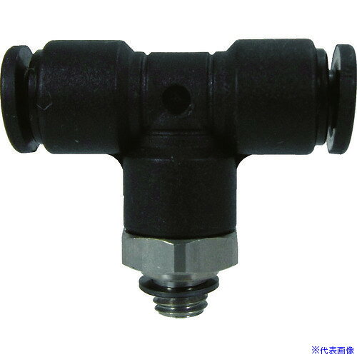 オレンジブック トラスコ中山　TRUSCOチヨダ ファイブメイルブランチティ 4mm・M5X0.8 〔品番:F4M5MT〕[ 注番:8082288]特長●PBT樹脂を採用しており、スパッタなどの延焼事故を防止します。●空気圧汎用型継手では初...