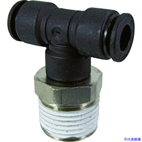 オレンジブック トラスコ中山　TRUSCOチヨダ ファイブメイルブランチティ 6mm・R3/8 〔品番:F603MT〕[ 注番:8082297]特長●PBT樹脂を採用しており、スパッタなどの延焼事故を防止します。●空気圧汎用型継手では初の軽...