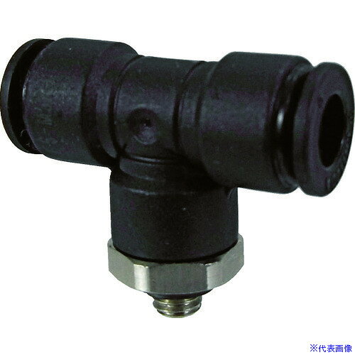 オレンジブック トラスコ中山　TRUSCOチヨダ ファイブメイルブランチティ 6mm・M5X0.8 〔品番:F6M5MT〕[ 注番:8082300]特長●PBT樹脂を採用しており、スパッタなどの延焼事故を防止します。●空気圧汎用型継手では初...