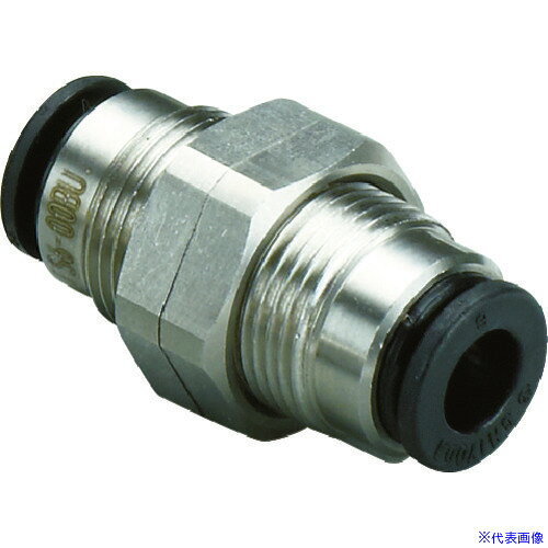 オレンジブック トラスコ中山　TRUSCOチヨダ ファイブSUSバルクヘッドユニオン 6mm 〔品番:FS600BU〕[ 注番:8082350]特長●強度、耐食性が向上しました。●銅、亜鉛などの金属イオン溶出防止します。●本体金属部にSUS...