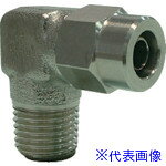 オレンジブック トラスコ中山　TRUSCOチヨダ SUS316メイルエルボ 12mm・R1/4 〔品番:HS1202ML〕[ 注番:8082943]特長●パーツは、油脂・グリースを使用しない完全脱脂処理がされています。●袋ナットによる締付け...