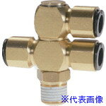 オレンジブック トラスコ中山　TRUSCOチヨダ チューブ継手 フジ ダブルバンジョー(金属) 10mm R1/4 〔品番:1002S1D1〕[ 注番:8083171]特長●用具不要のワンタッチ着脱です。●チューブへの傷がつきにくいロック構...