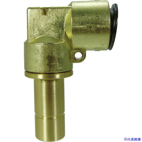 オレンジブック トラスコ中山　TRUSCOチヨダ フジエルコネクター(金属) 12mm 〔品番:1200LC〕[ 注番:8083214]特長●用具不要のワンタッチ着脱です。●チューブへの傷が付きにくいロック構造です。●ボディーが金属製で衝撃...