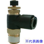 オレンジブック トラスコ中山　TRUSCOチヨダ フジスピードコントローラα(樹脂)メーターイン6mm・R1/4 〔品番:6R02SCI〕[ 注番:8083799]特長●流量調整がスムーズに行えます。●用具不要のワンタッチ着脱です。●チュー...