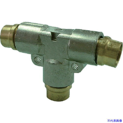 オレンジブック トラスコ中山　TRUSCOチヨダ フジHタイプユニオンティ 8mm 〔品番:800UTH〕[ 注番:8084641]特長●用具不要のワンタッチ着脱です。●チューブへの傷がつきにくいロック構造です。●ボディが金属製で衝撃などに...