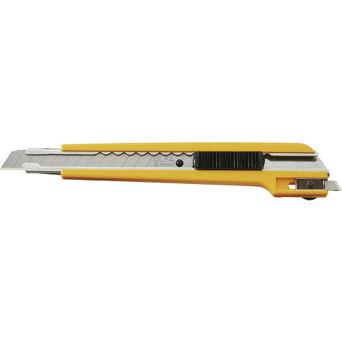 オレンジブック トラスコ中山　TRUSCOOLFA カッターナイフ ツーウェイカッターA型 全長129.8mm 〔品番:55B〕[ 注番:8085532]特長●折った刃を後ろにセットすれば、細工切り用としても使える小型カッターです。用途●事...