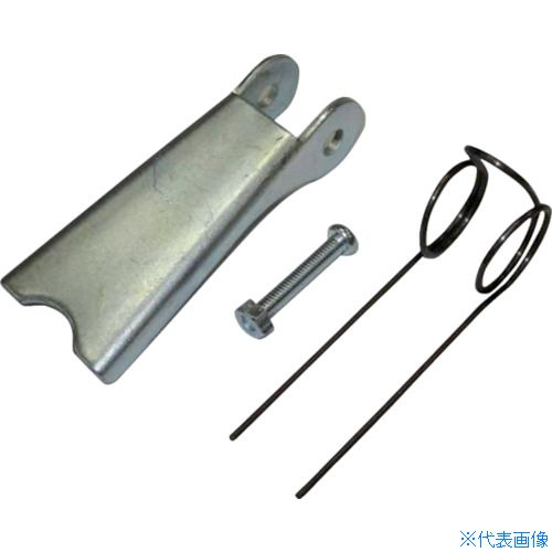 オレンジブック トラスコ中山　TRUSCOHHH ラッチキット 3T用 〔品番:LK3〕[ 注番:8087069]特長●メッキ品です。用途●アイフック補修用。仕様●全長(mm)：55●幅(mm)：23仕様2●ラッチキット3T用材質/仕上●鉄...